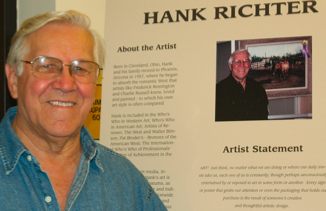 About The Artist | H A N K R I C H T E R artofthecowboy GALLERY